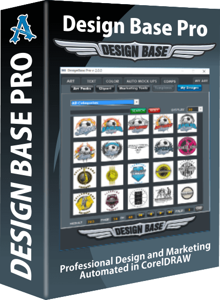 AdvancedTshirts - Design Base Pro - Design Automation Plugin for CorelDRAW